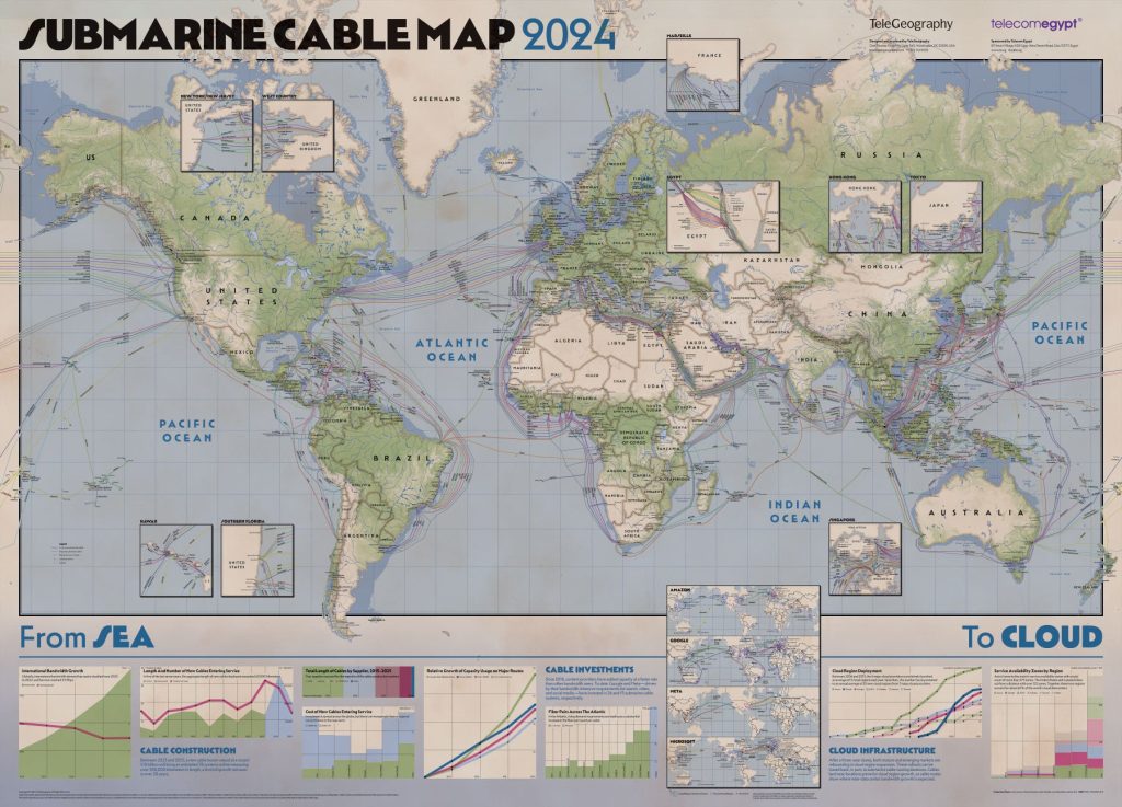 This Is Not a Drill: The 2024 Submarine Cable Map Is Here - VibeWire ...