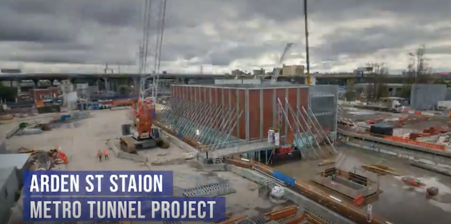 Town Hall Metro Station finally complete