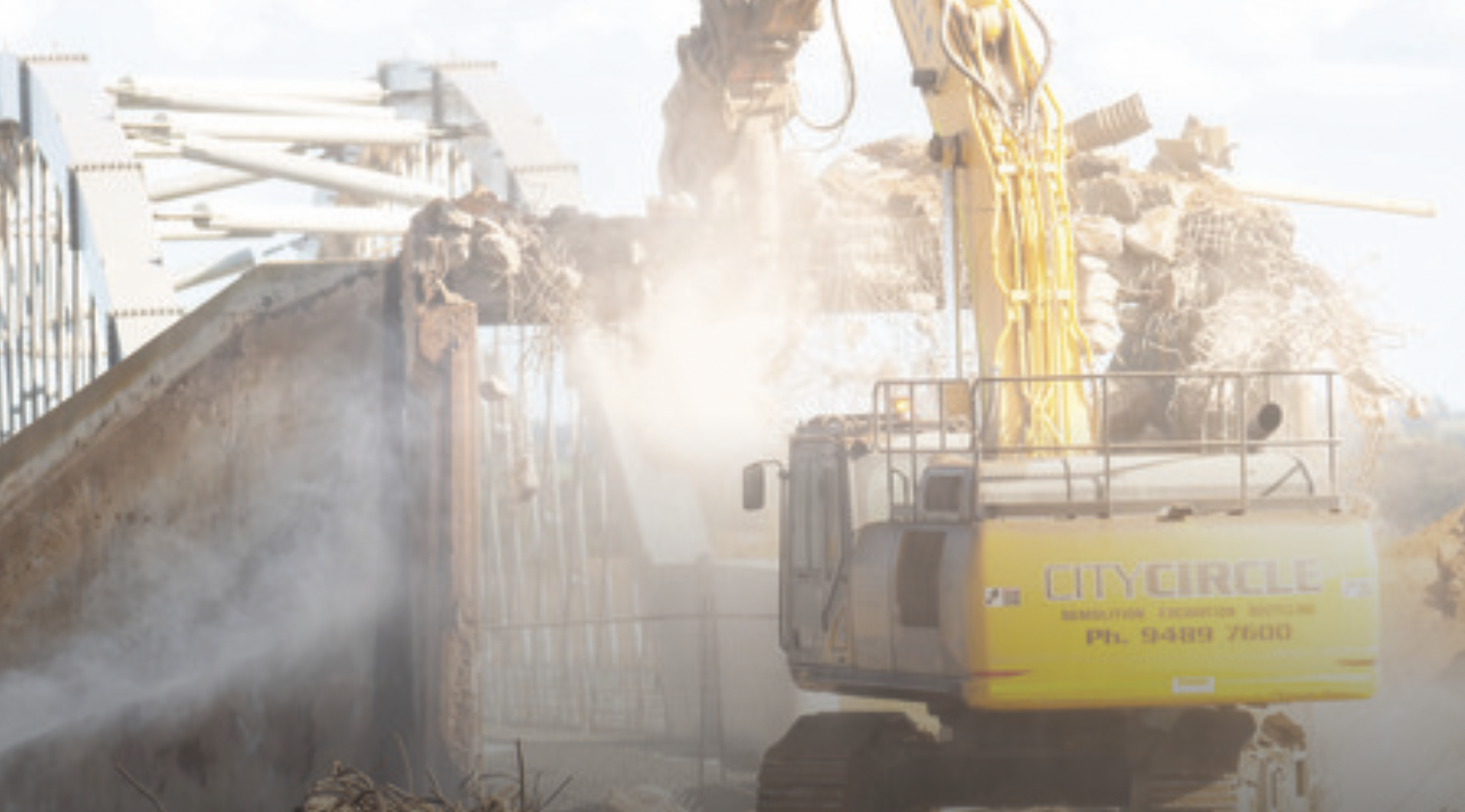 Kilmany rail underpass demolished