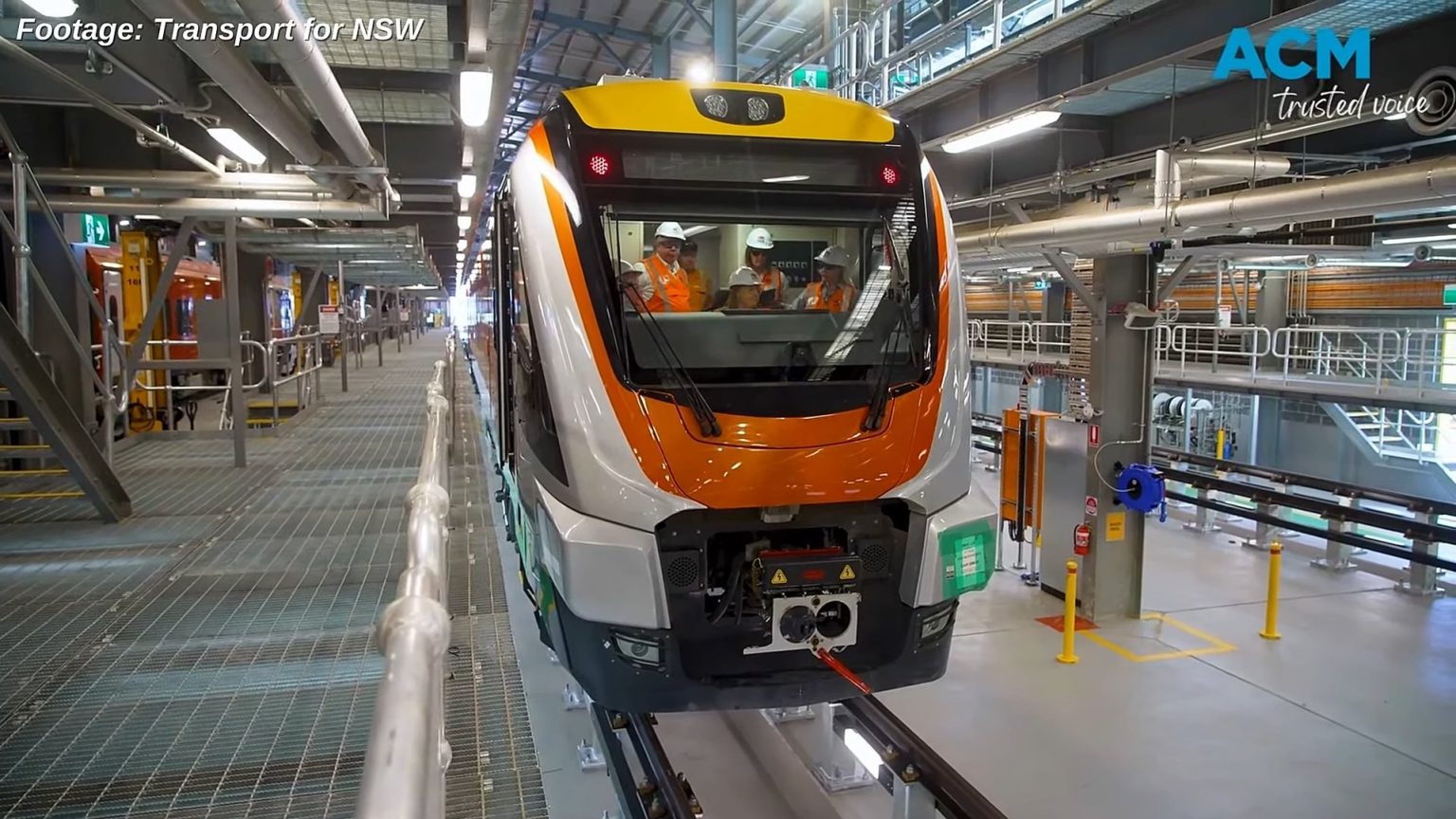 A sneak peek at the new NSW “R Set” trains