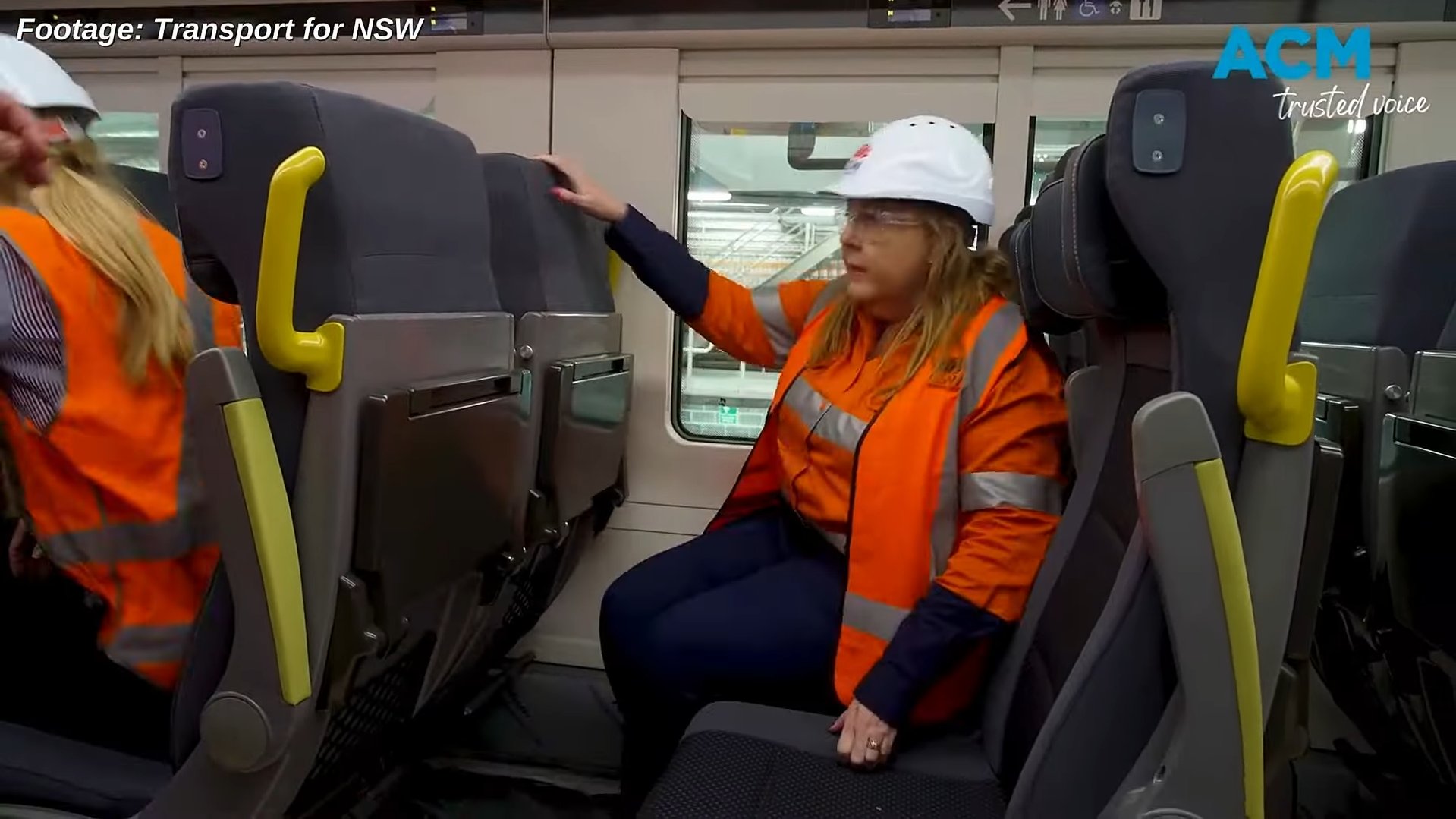 A sneak peek at the new NSW “R Set” trains