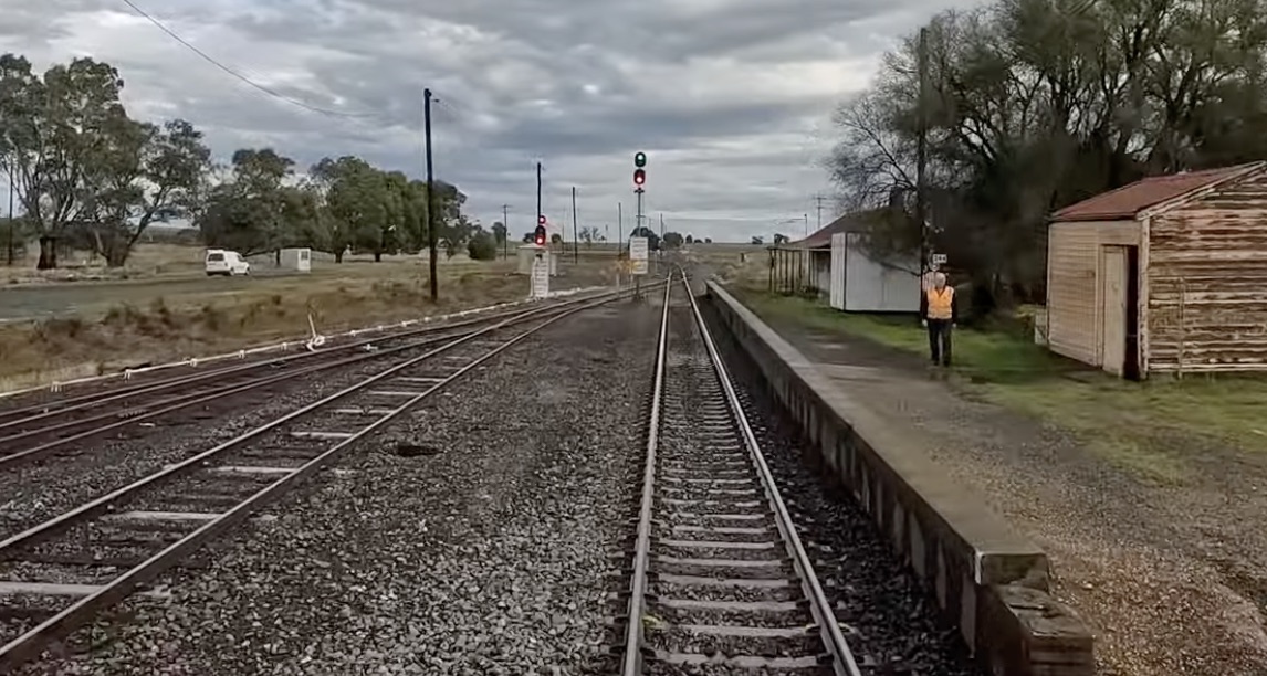 Drivers eye view, Yelta to Maroona, June and August 2024