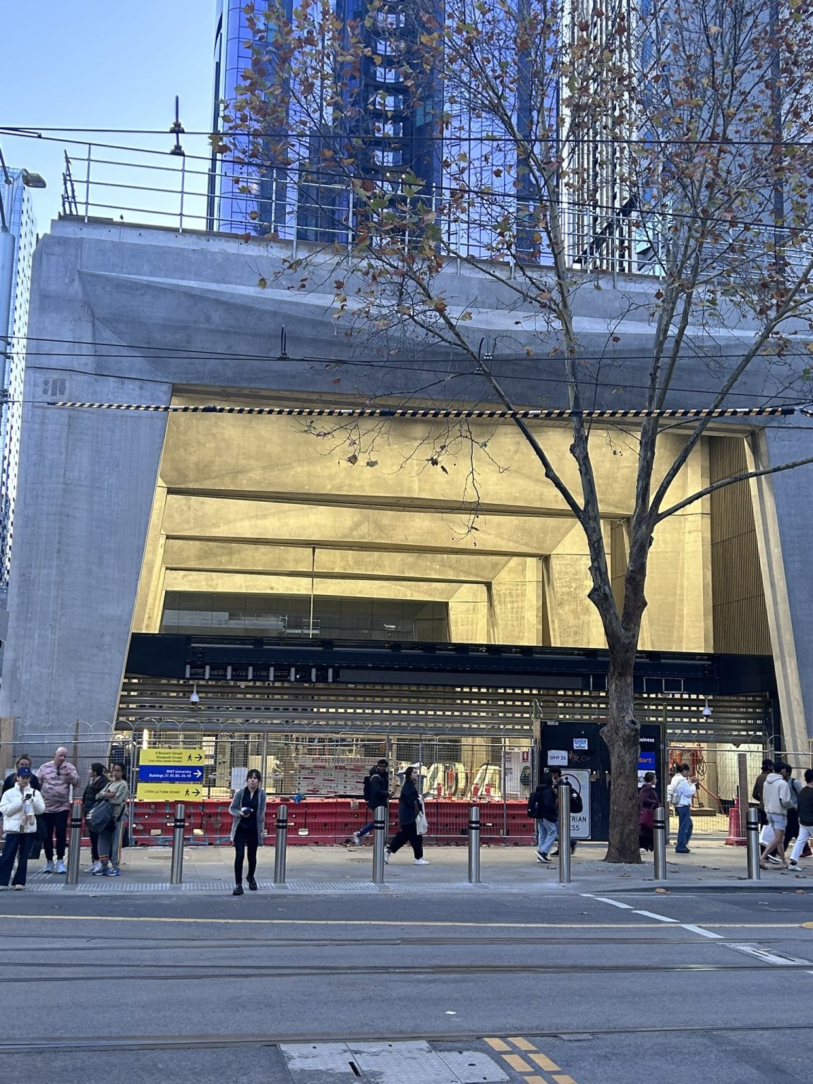State Library Railway Station is nearing completion